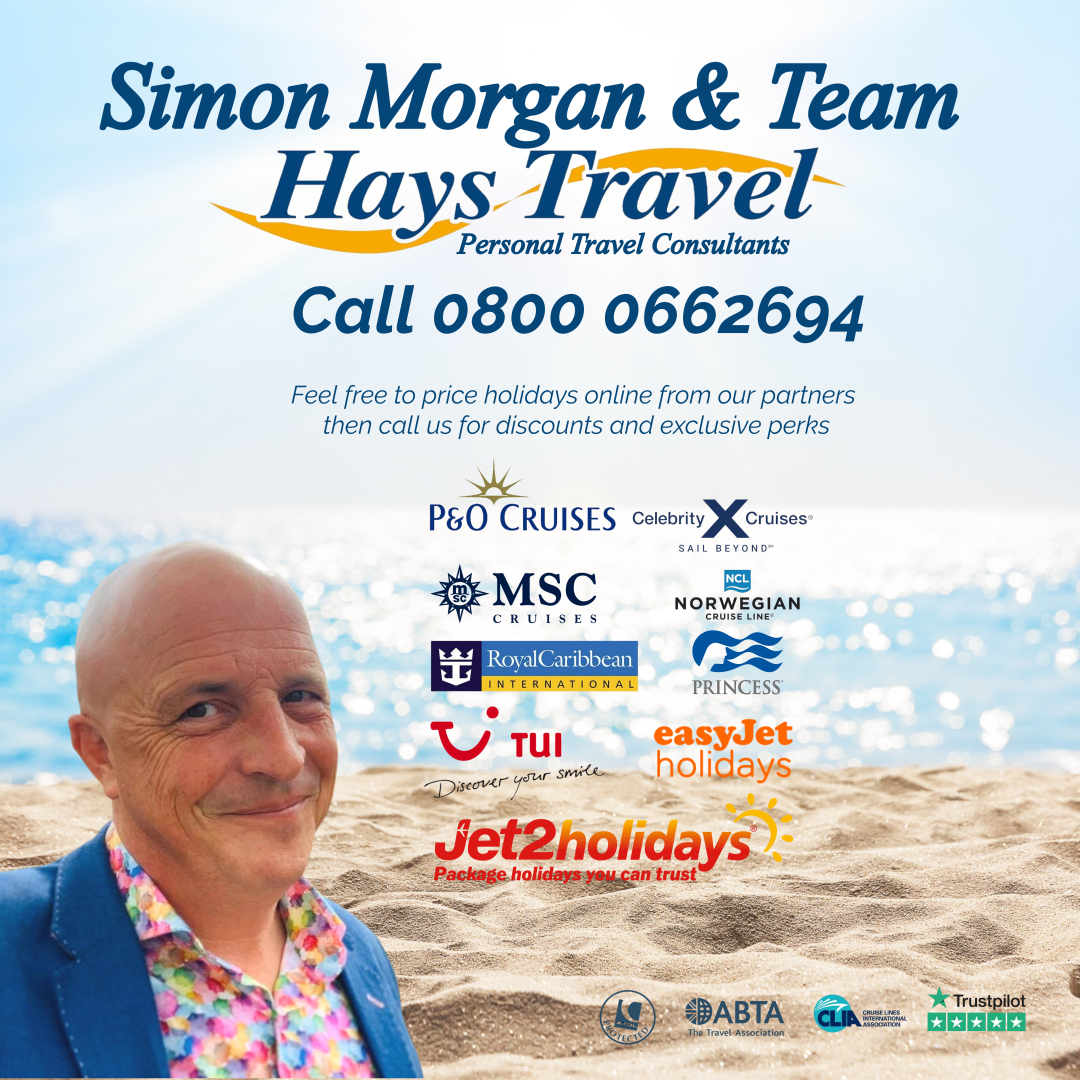 Contact – Simon Morgan & Team at Hays Travel